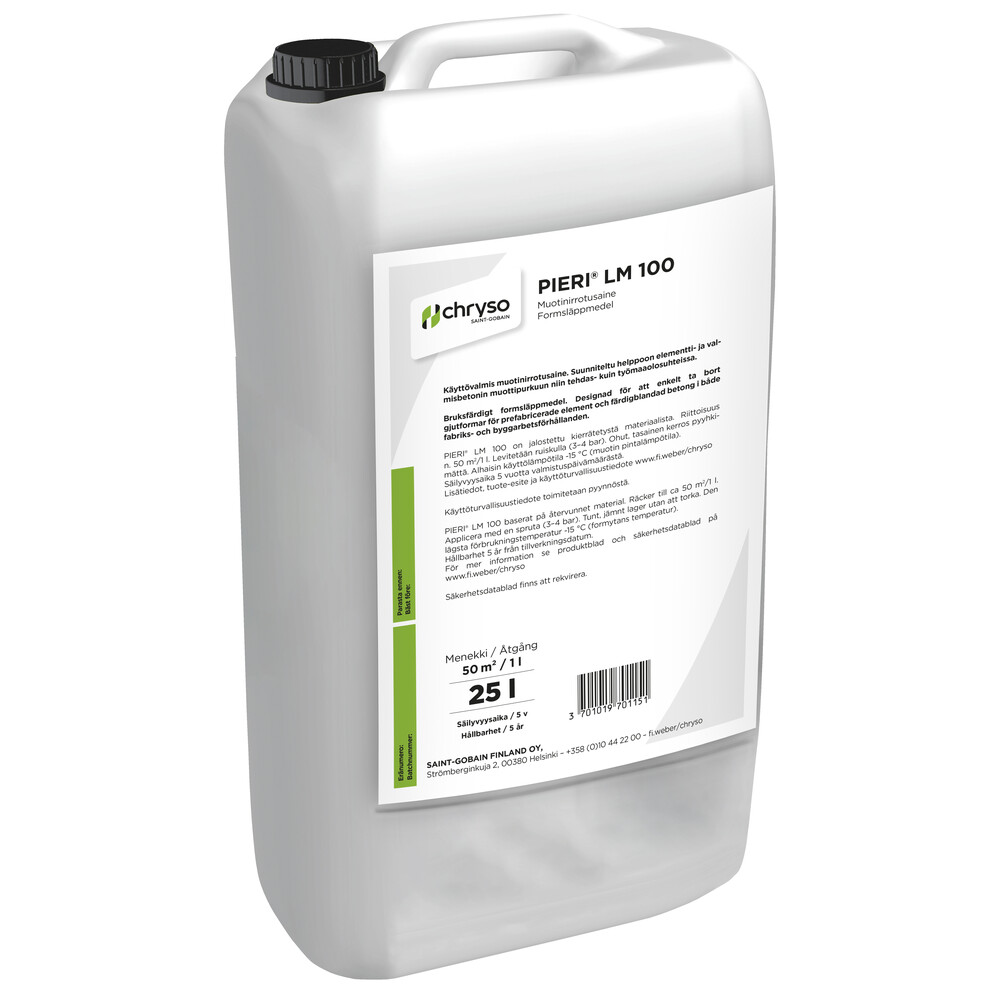 Pieri® LM 100 Muotinirrotusaine