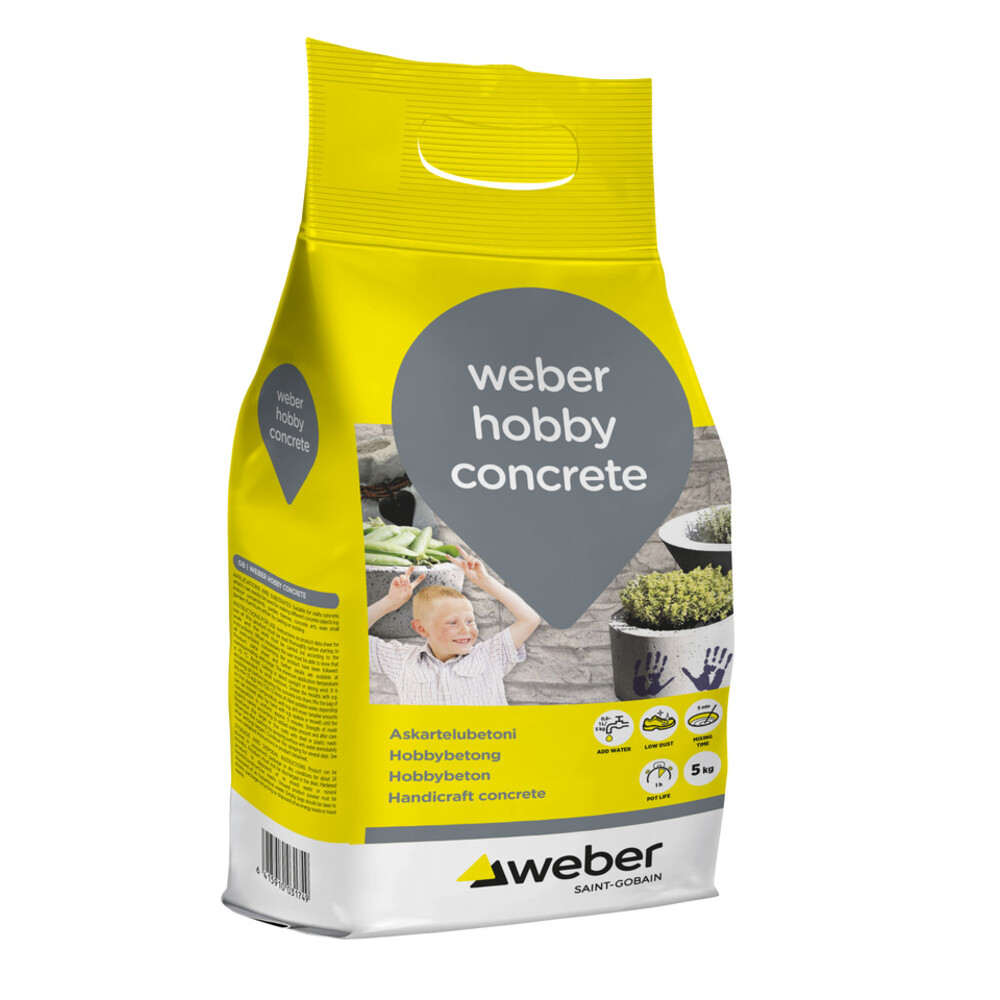 weber hobby concrete Askartelubetoni