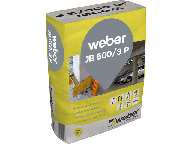 weber JB 600/3 P Pakkasjuotoslaasti C50/60-4