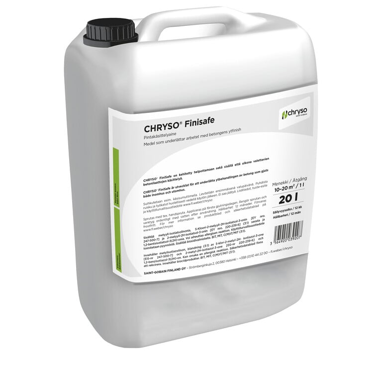 Chryso® FiniSafe Pintakäsittelyaine